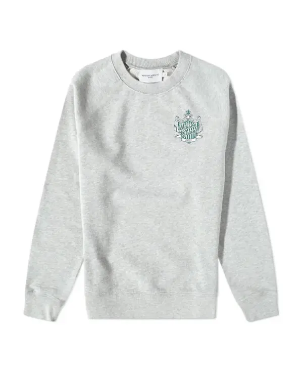 Maison Kitsuné Badge Crewneck Sweater