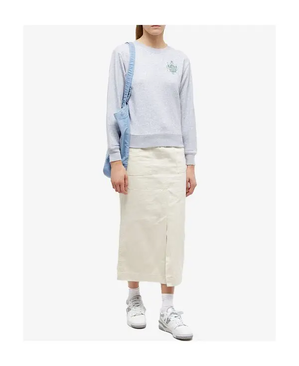 Maison Kitsuné Badge Crewneck Sweater