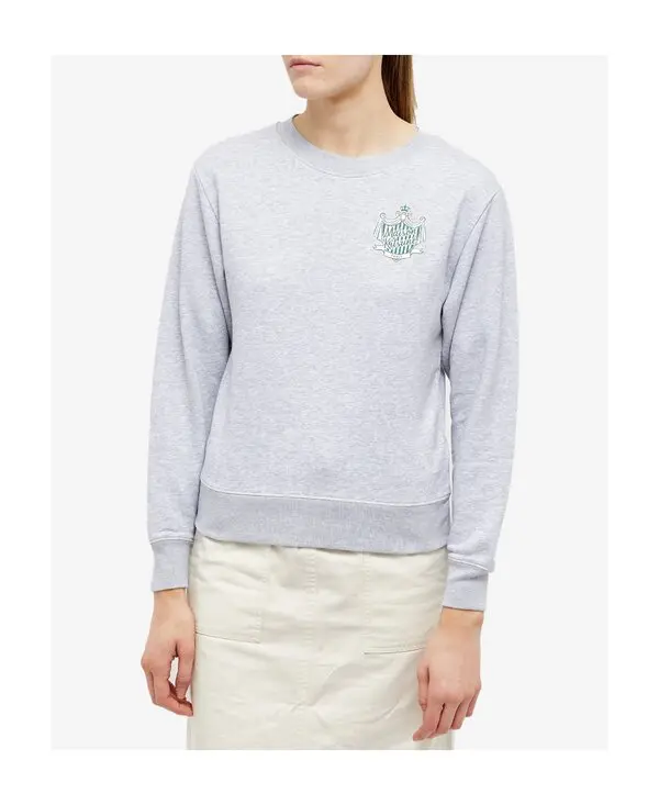 Maison Kitsuné Badge Crewneck Sweater