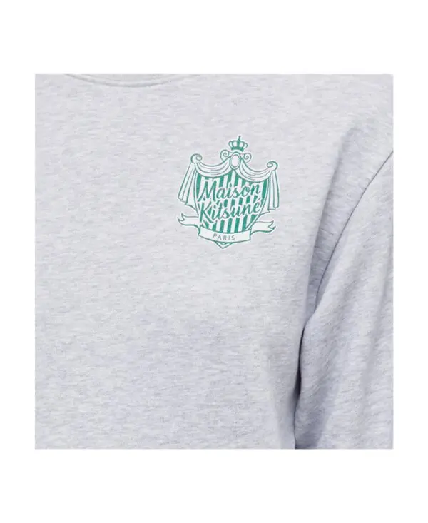 Maison Kitsuné Badge Crewneck Sweater