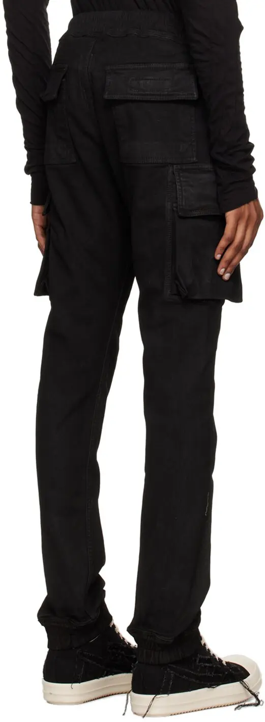 Rick Owens Edfu Mastodon Slim Cargo Trousers