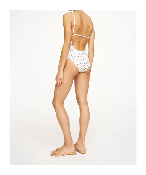 BY MALENE BIRGER Astrid Polka-dot One-piece Swimsuit