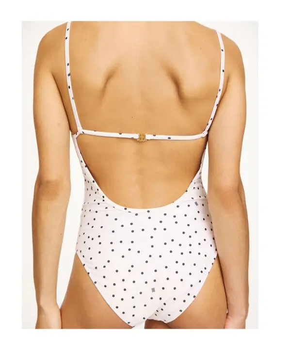 BY MALENE BIRGER Astrid Polka-dot One-piece Swimsuit