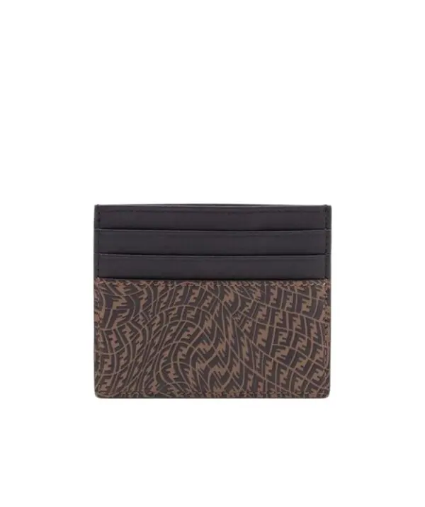 Fendi Ff Vertigo Cardholder - Black