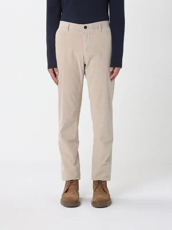 Incotex Textured Straight-leg Trousers