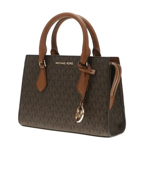 Michael Kors Logo Monogram Shoulder Bag