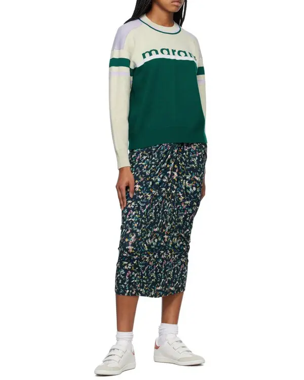 Isabel Marant Étoile Marant" Logo Jacquard Sweater