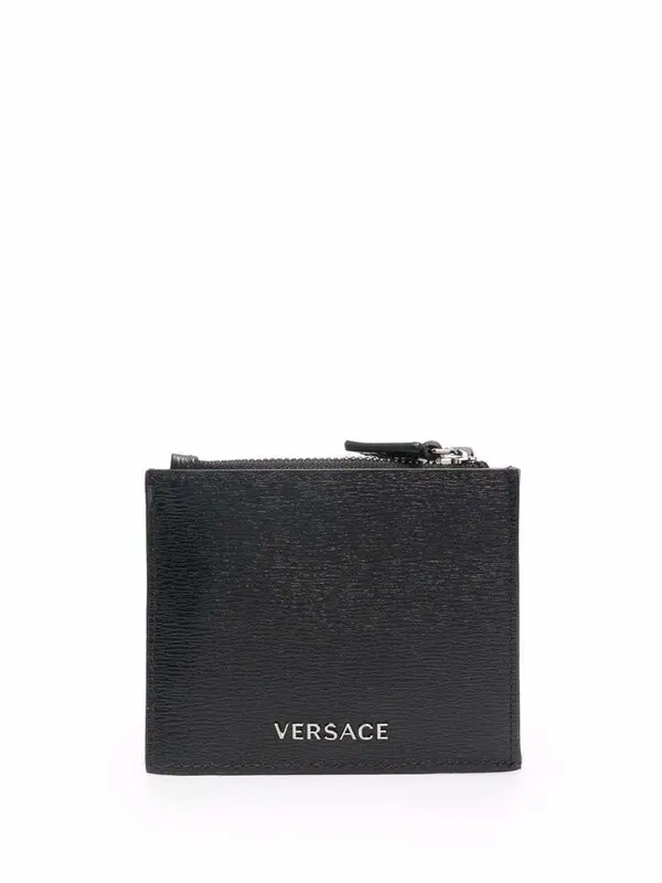 Versace Logo-print Cardholder