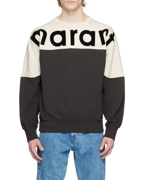 Isabel Marant Étoile Two-tone Crewneck Sweatshirt