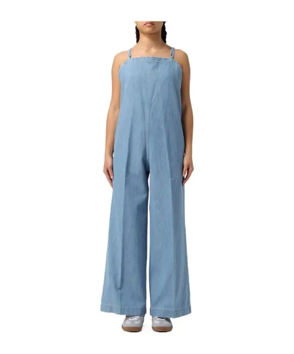 A.p.c. Strapped Wide-leg Jumpsuit