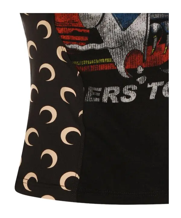 MARINE SERRE Graphic Moon-printed T-shirt