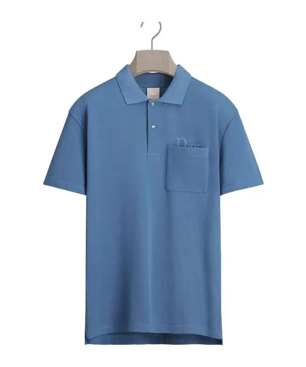 Dior Polo Shirt With Embroidery, Relaxed Fit