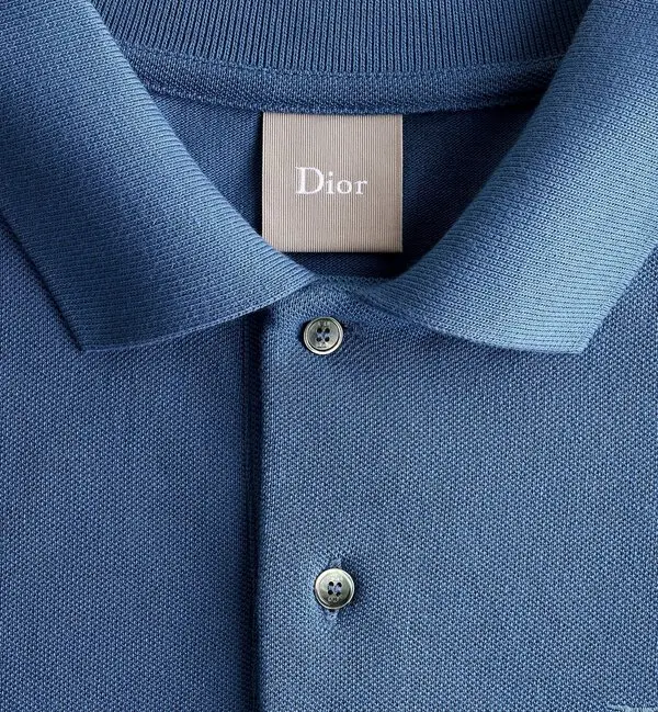 Dior Polo Shirt With Embroidery, Relaxed Fit