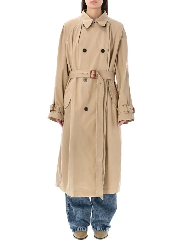 Isabel Marant Étoile Edenna Double-breasted Trench Coat