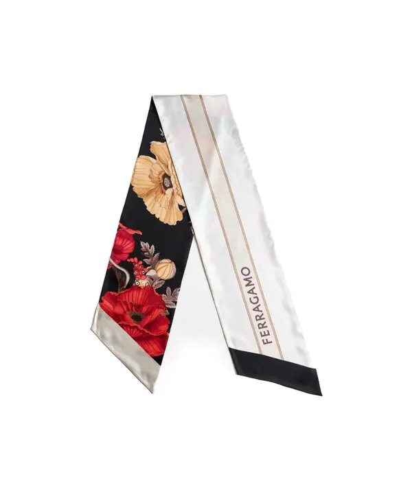 FERRAGAMO Logo Scarf