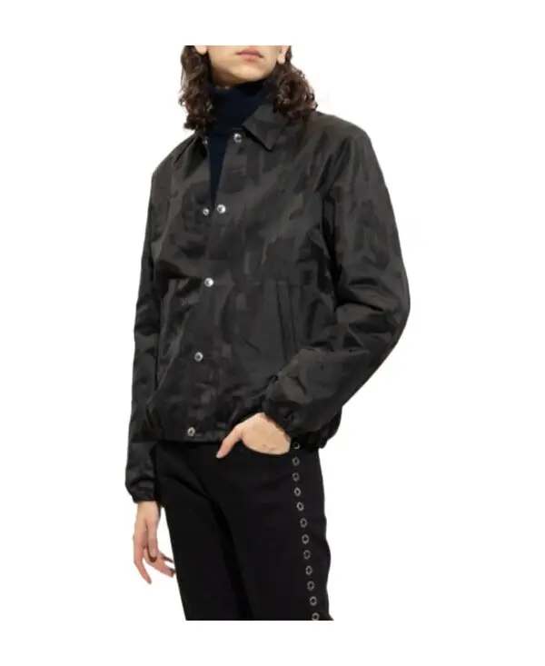 Alexander McQueen Logo Detailed Buttoned Jacket