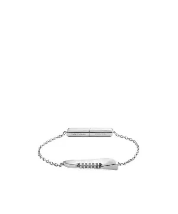 Bottega Veneta Chain Bracelet - White