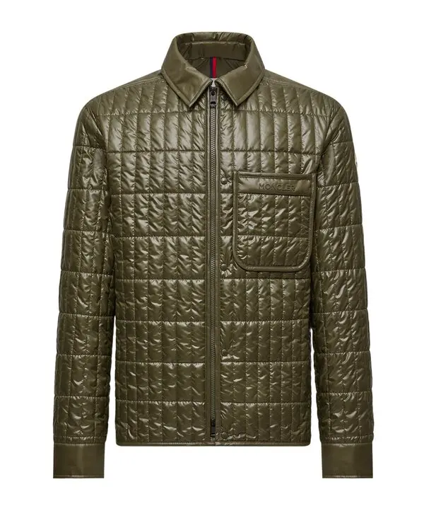 Moncler Madiere Quilted Shirt Jacket