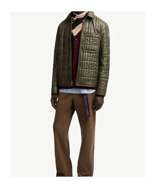 Moncler Madiere Quilted Shirt Jacket
