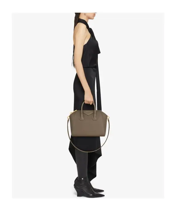 Givenchy Antigona Small Top Handle Bag - Brown