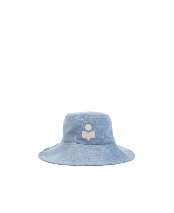 Isabel Marant Étoile Delya Embroidered Bucket Hat - Blue