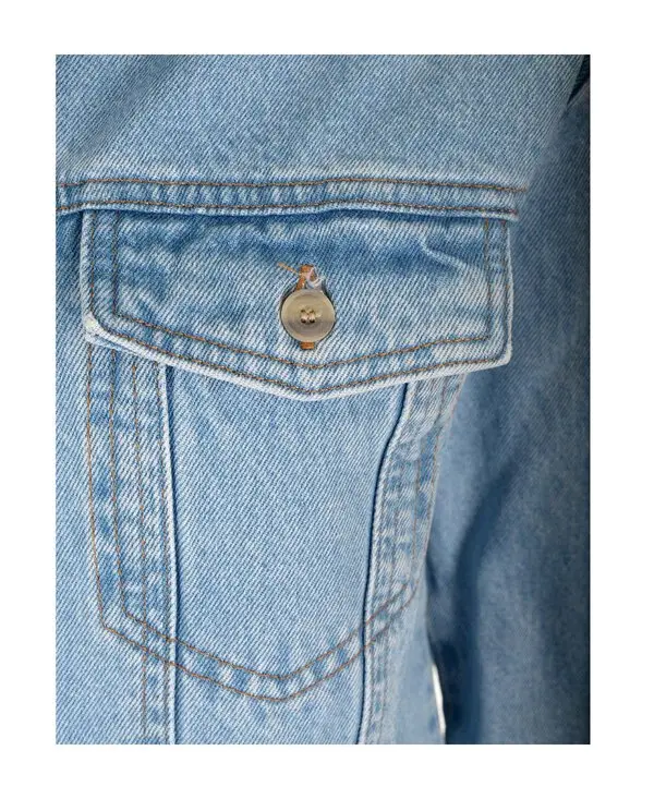 A.p.c. Long-sleeved Denim Shirt Dress