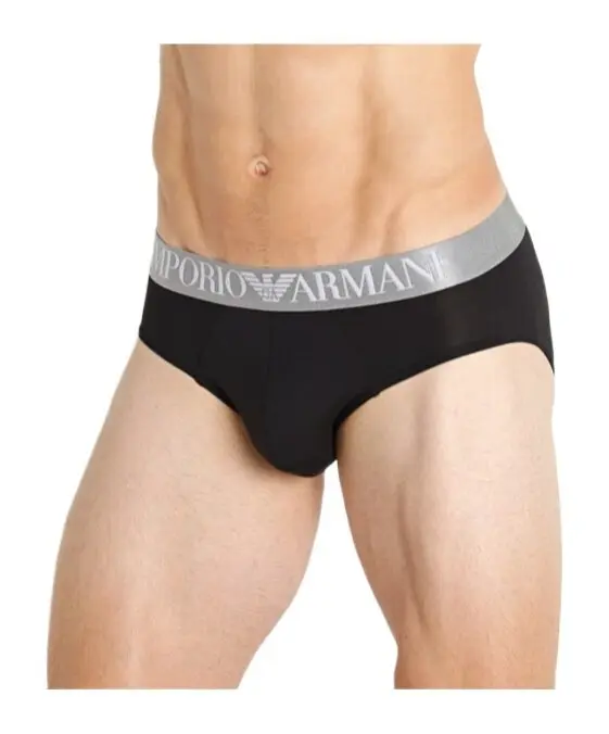 Emporio Armani Elastic Waist Underwear - Black