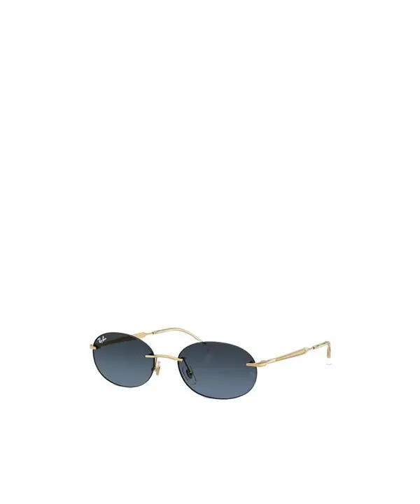 Ray-ban Oval Frame Rimless Sunglasses