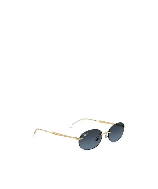 Ray-ban Oval Frame Rimless Sunglasses