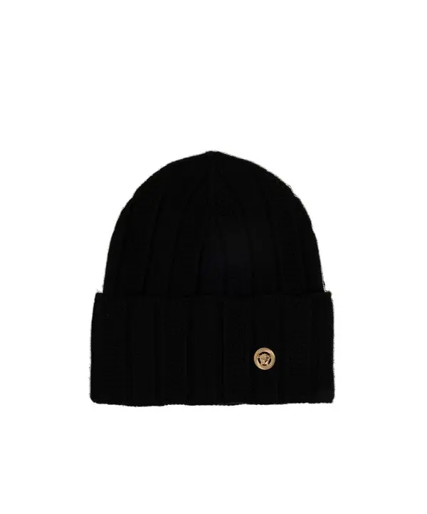 Versace Medusa Beanie - Black
