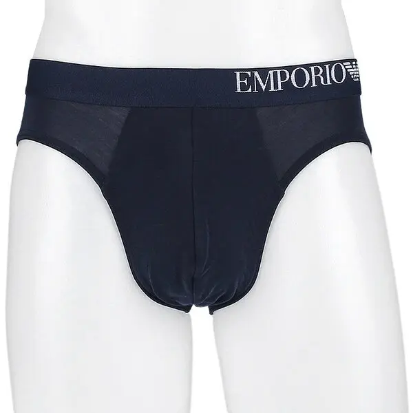 Emporio Armani Elastic Waist Briefs Pants 2-piece Set