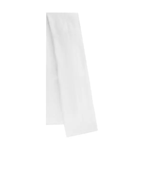 Max Mara Fringed Scarf - White
