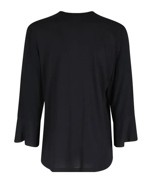 Seventy Long Sleeve Ruffled Blouse