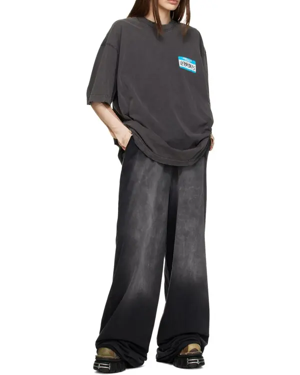 Vetements My Name Is Cotton T-shirt