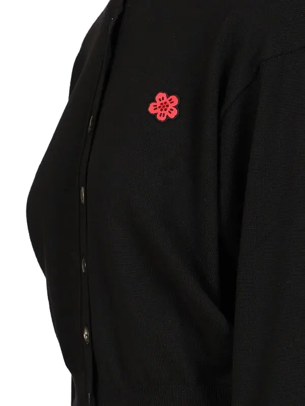 Kenzo Boke Flower Knitted Cardigan