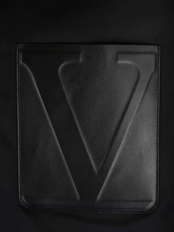 Valentino Garavani Logo Patch Long-sleeve Jacket
