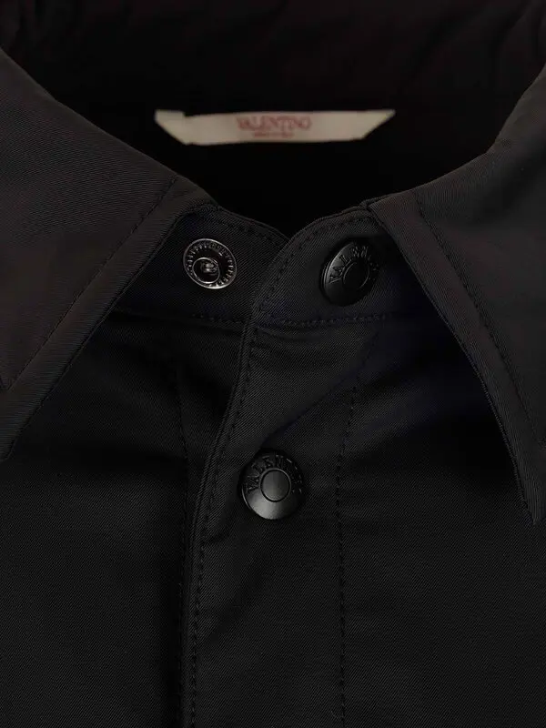 Valentino Garavani Logo Patch Long-sleeve Jacket