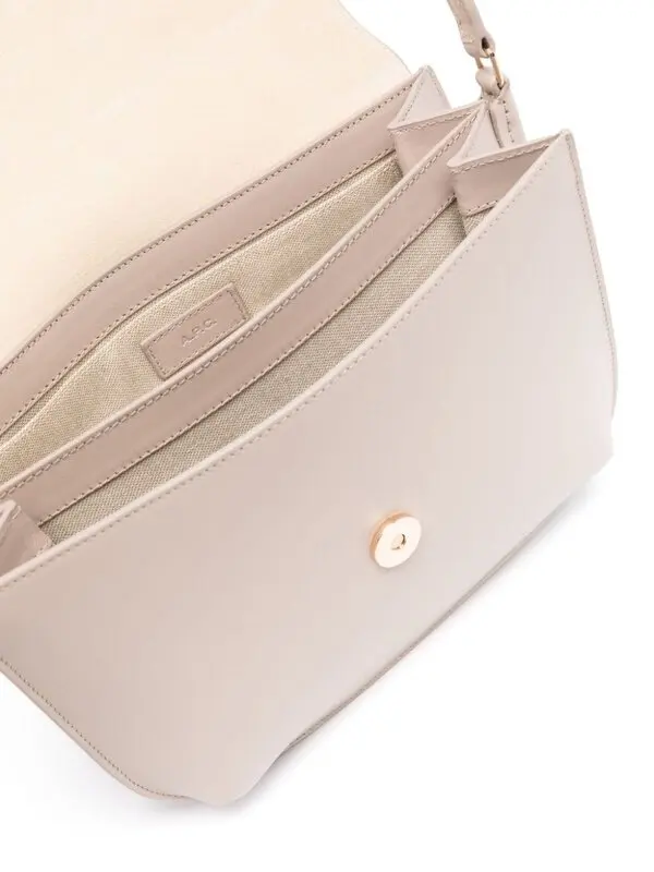 A.p.c. Sarah Logo Detailed Shoulder Bag