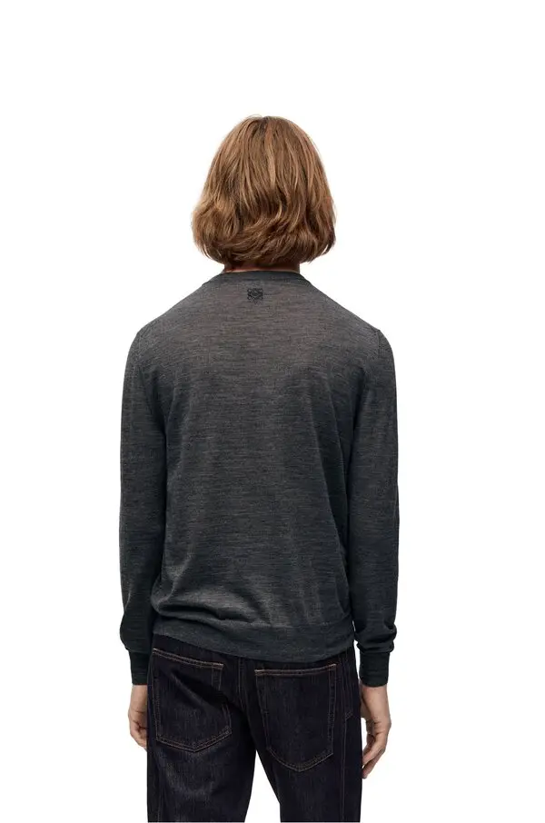 Loewe L Intarsia Wool Sweater