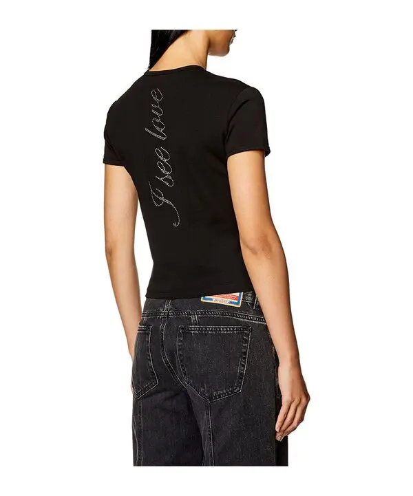 DIESEL® Round Neck Short Sleeve T-shirt
