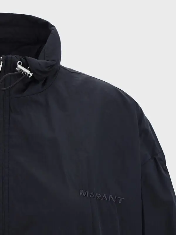 Isabel Marant Étoile Logo-embossed Zip-up Windbreaker Jacket
