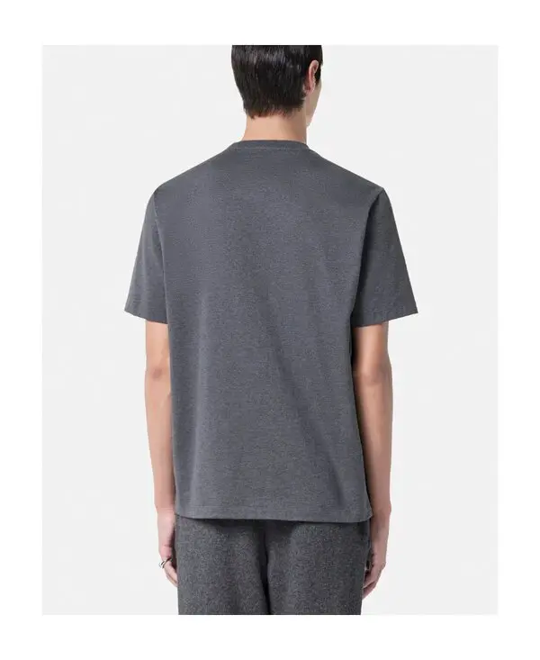 Versace Cartouche Printed Crewneck T-shirt