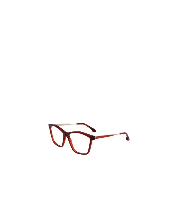 Victoria Beckham Square Frame Eyeglasses - Red