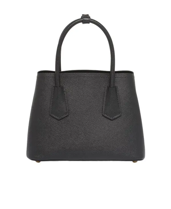 Prada Logo Detailed Top Handle Tote Bag