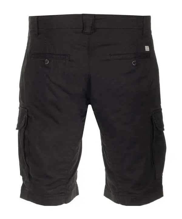 C.P. COMPANY Lens Detailed Cargo Shorts - Black