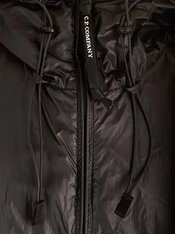 C.P. COMPANY Hooded Zip-up Jacket With Lens Detail