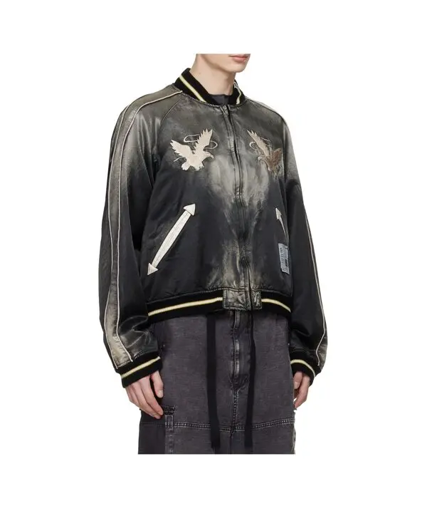 Mihara Yasuhiro Embroidered Bomber Jacket