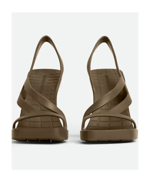 Bottega Veneta Jimbo Slingback Heeled Sandals