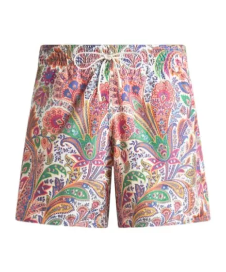 Etro Paisley Print Swim Shorts - Multicolour