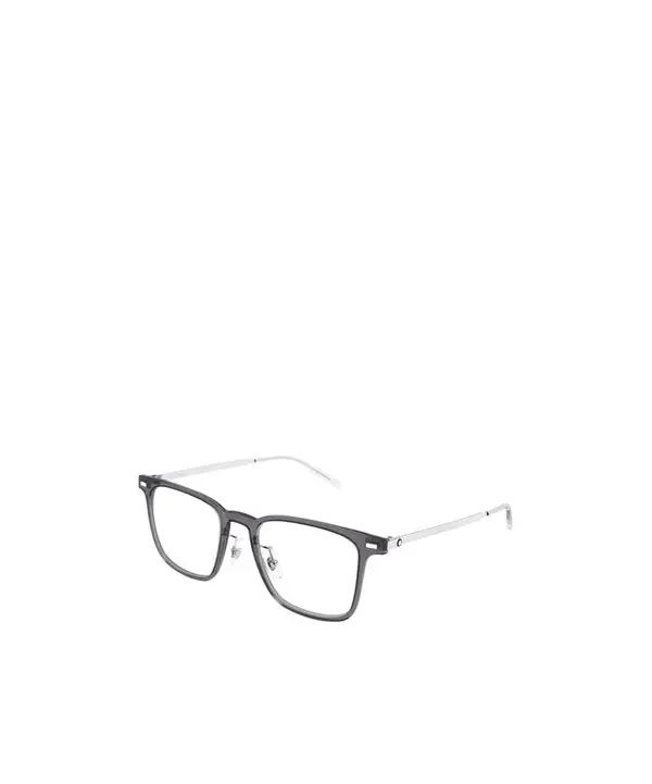 Montblanc Eyewear Square Frame Glasses - Gray